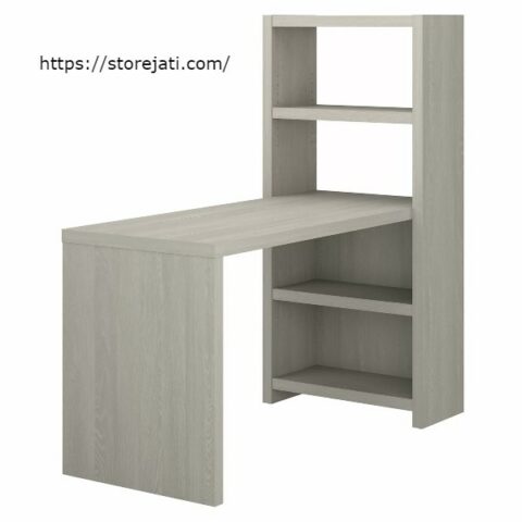 Meja Belajar Plus Rak Buku Minimalis | Storejati
